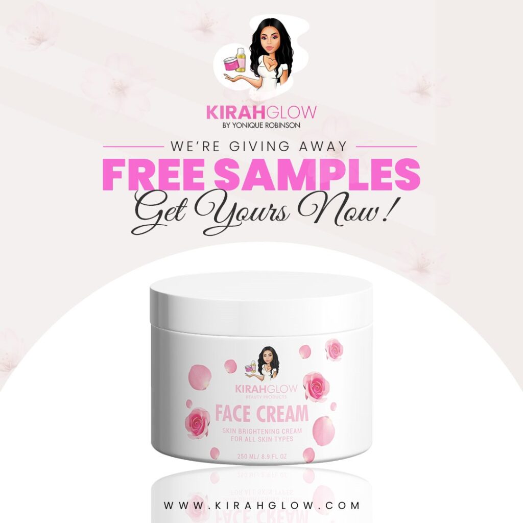 Free Gift Sample – Kirah Glow LLC